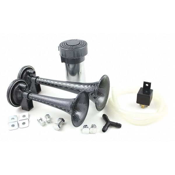 Fiamm Dual Trumpet Horn Kit, Air, 7-1/2" L 66023 | Zoro