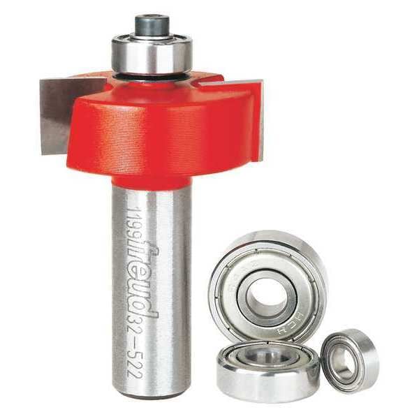 Freud Rabbeting Router Bit, 1/2 Cutting L In. 32-522 | Zoro