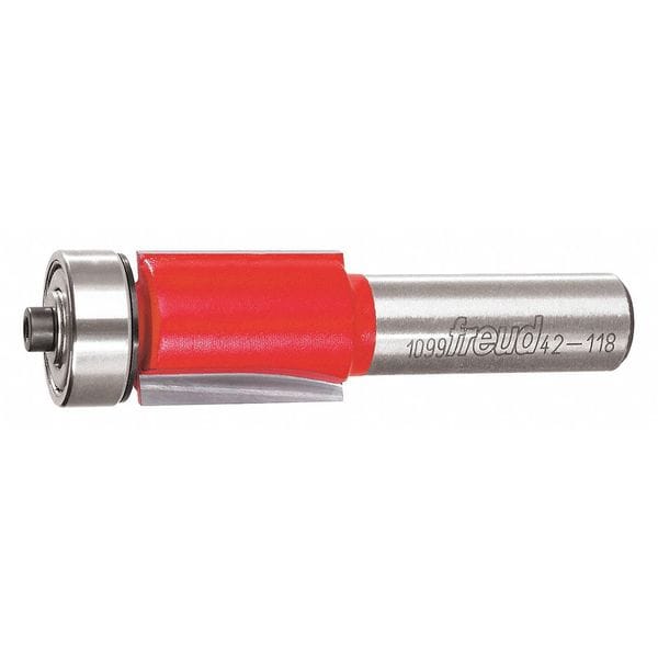 Freud Flush Trim Router Bit, 3/4" Cutting Dia. 42-118 | Zoro