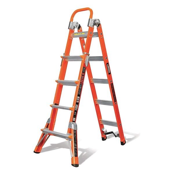 Little Giant Ladders Multipurpose Ladder, 90 Degrees , Extension ...