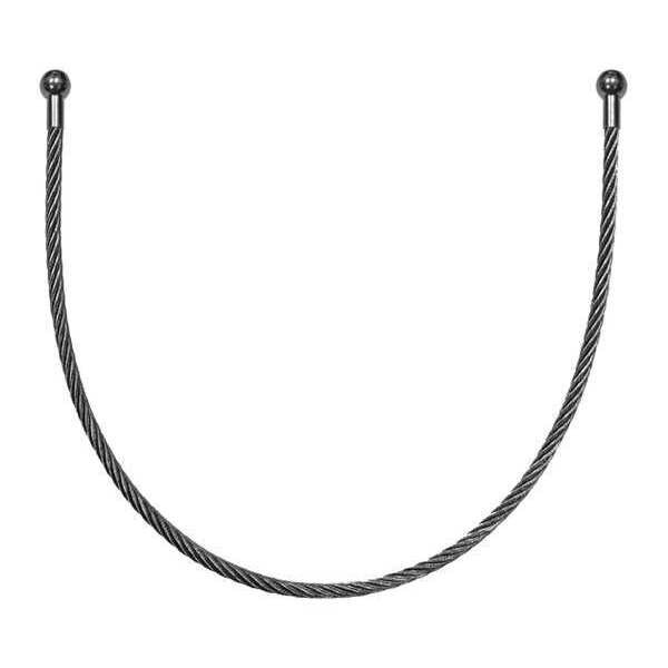 Loos Cable Assembly, 302/304 SS, Uncoated CT-S64XXGG-0240 | Zoro