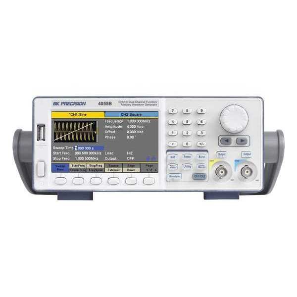 B&K Precision Signal Generator, 4.5" Color LCD, 30 MHz 4054B | Zoro