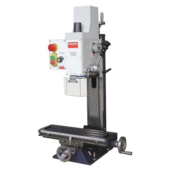 Dayton Mill/Drill Machine, 5/8 Motor HP, 60 Hz 53UH19 | Zoro
