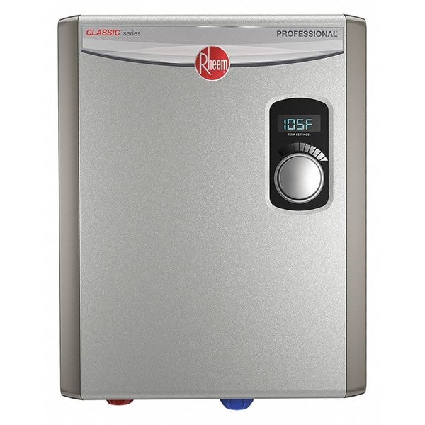 Rheem Both Electric Tankless Water Heater, General Purpose, 59 Degrees ...