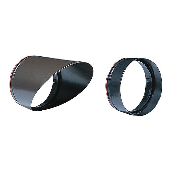 Hadco Shroud Light, Long with Flat Clear Lens 1HLO | Zoro