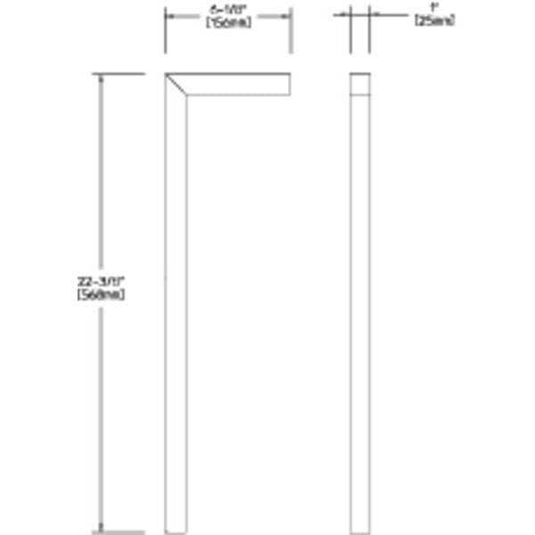 Hadco Path Light, T3-1/4 Xenon, 12V, 1" L GAL3-ACS7 | Zoro
