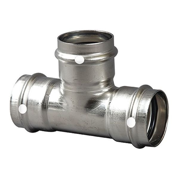 Viega Viega ProPress tee, 1-1/2" x 1-1/2" x 1" 85712 | Zoro