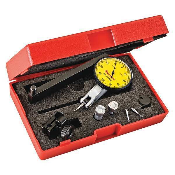 Starrett Dial Test Indicator Set, 1-9/16", Yellow 3908MAC | Zoro