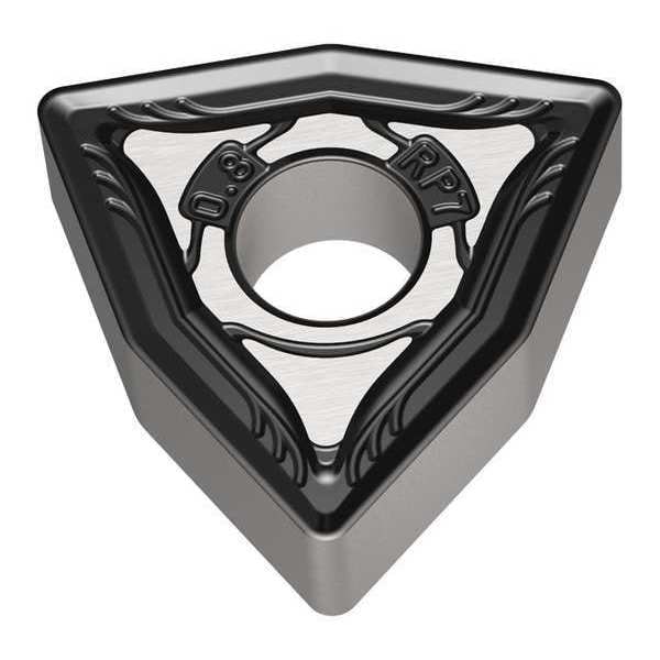 Walter Turning Insert, Trigon, 1/2 in, WNMG, 0.80mm, Carbide WNMG080408 ...