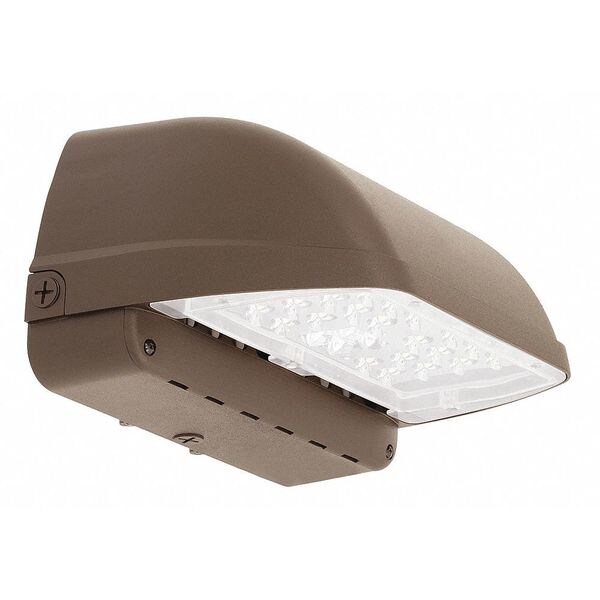 Hubbell Outdoor Lighting LED Wall Pack, 83W, 7400 lm, 8-19/64" H ...