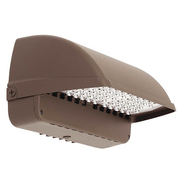 Hubbell Outdoor Lighting LED Wall Pack, 170W, 14,000 lm, 8-31/32" H ...