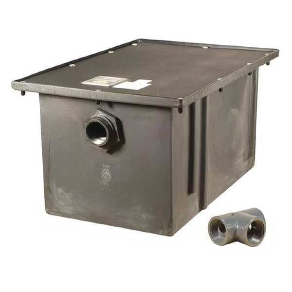 Zurn Grease Interceptor, Matte, 14 lb. Cap. GT2702-07 | Zoro