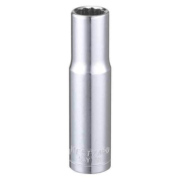 Westward 3/8 in Drive, 10mm Triple Square Metric Socket, 12 Points ...
