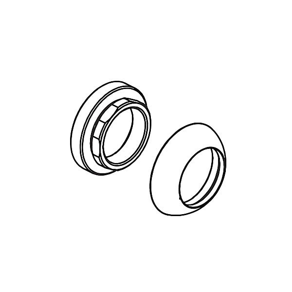 Delta Bonnet, Nut and Cap, Finish: Chrome RP52665 | Zoro