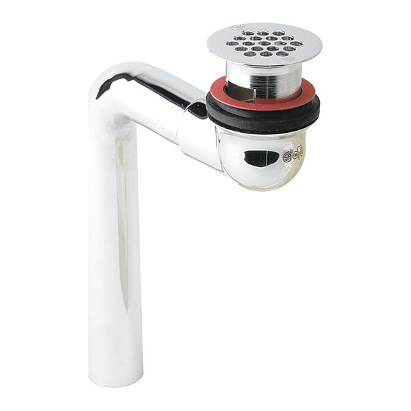 Elkay Chrome Drain Outlet Fitting, 1-1/4" O.D Pipe Dia., Brass ...