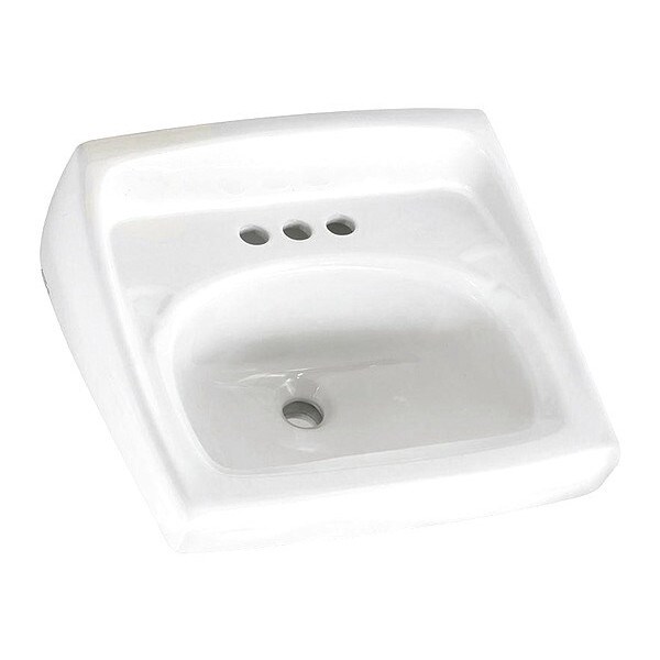 American Standard Lucerne WalMnted Sink Wht 0355.012.020 | Zoro