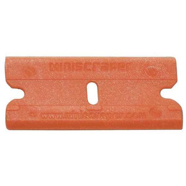 Direct Brands Scraper Blade, Orange, Plastic, PK100 GDS-106 | Zoro