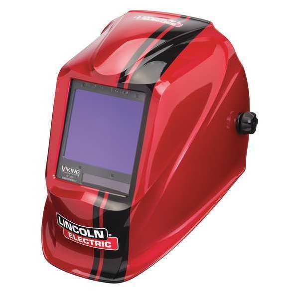 Lincoln Electric Welding Helmet, Shade 5-13 3350 Series, Red K4034-4 | Zoro