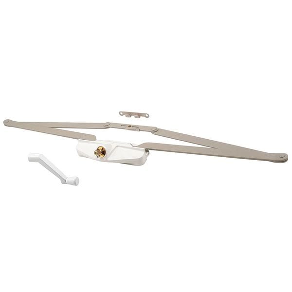 True Hardware 21-1/2 in., White, Roto Gear Awning Operator (Single Pack ...