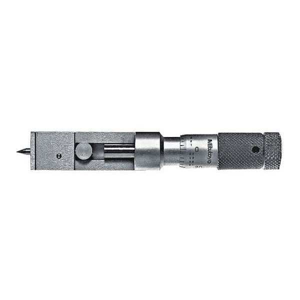 Mitutoyo Can Seam Micrometer, 0 to 1/2" Range 147-104 | Zoro
