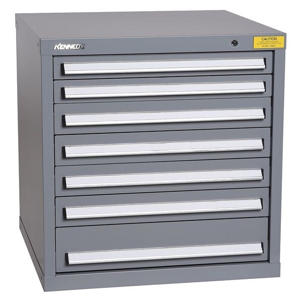 Kennedy Drawer Cabinet, Gray, 1-5/8" Overall H 7323UGY | Zoro