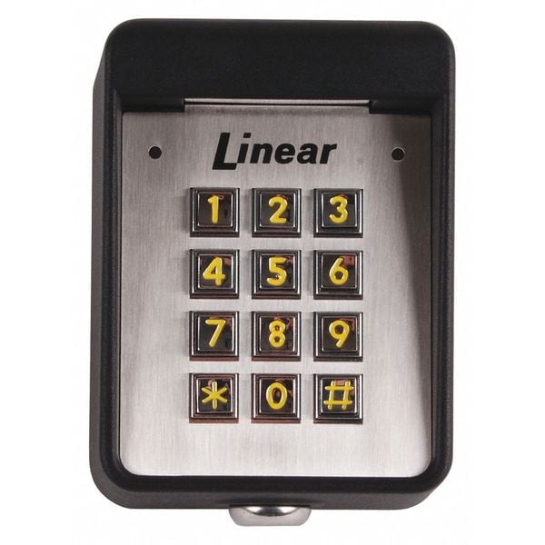 Linear Exterior Digital Keypad, 5-1/2" H AK-11 | Zoro