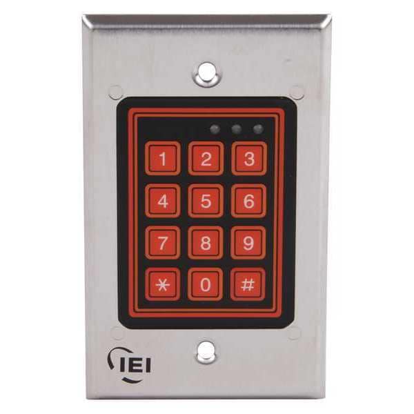 Linear Weather Resistant Keypad, 4-1/2" H 232W | Zoro