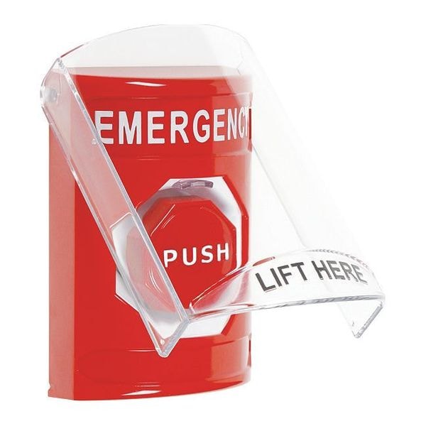 Safety Technology International Emergency Push Button, Momentary Type ...