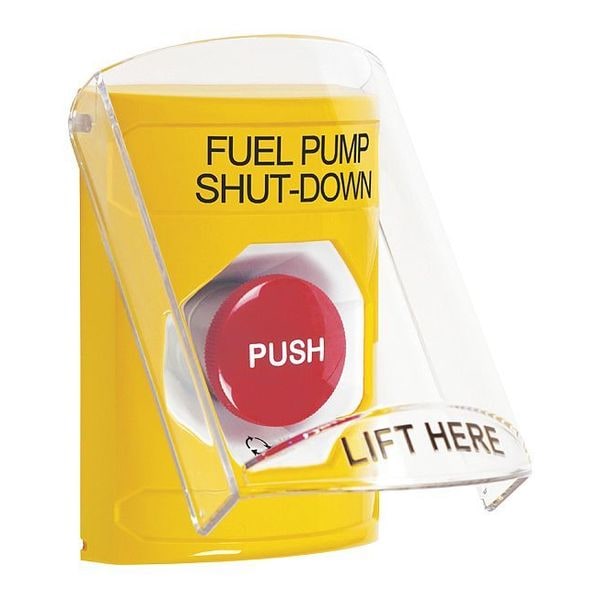 Safety Technology International Fuel Pump Shutdown Push Button, 2-7/8 ...