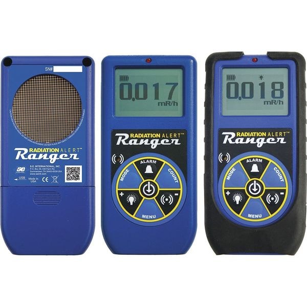 Radiation Alert Radiation Survey Meter, LCD, NIST RANGER | Zoro