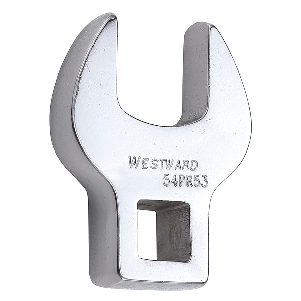 Westward 3/8" Drive, Metric 17mm Crowfoot Socket Wrench, Open End Head ...