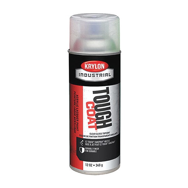 Krylon Industrial Rust Preventative Spray Paint, Clear, Gloss, 12 oz ...