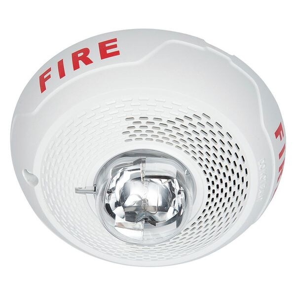 System Sensor Speaker Strobe, Speaker Strobe, White SPSCWL | Zoro