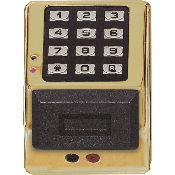 Trilogy Access Control Keypad, Polished Brass PDK3000 US3 | Zoro