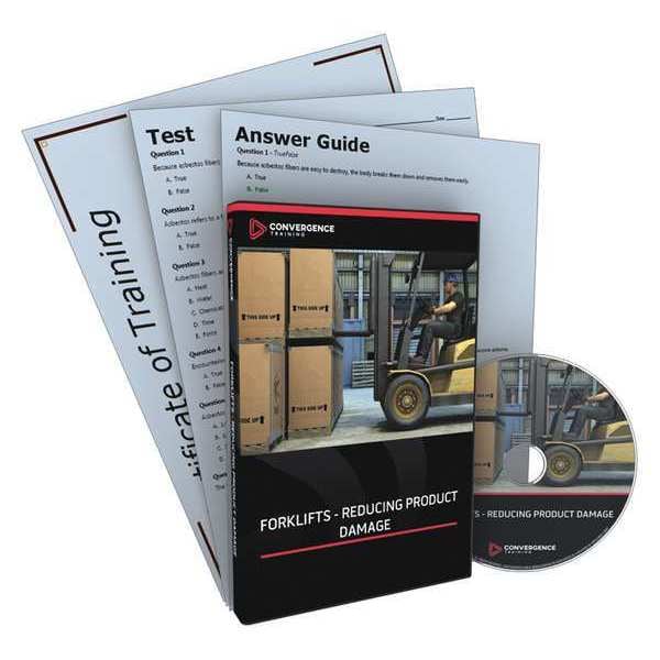 Convergence Training DVD, Forklift Safety, 15 min. C-334B | Zoro