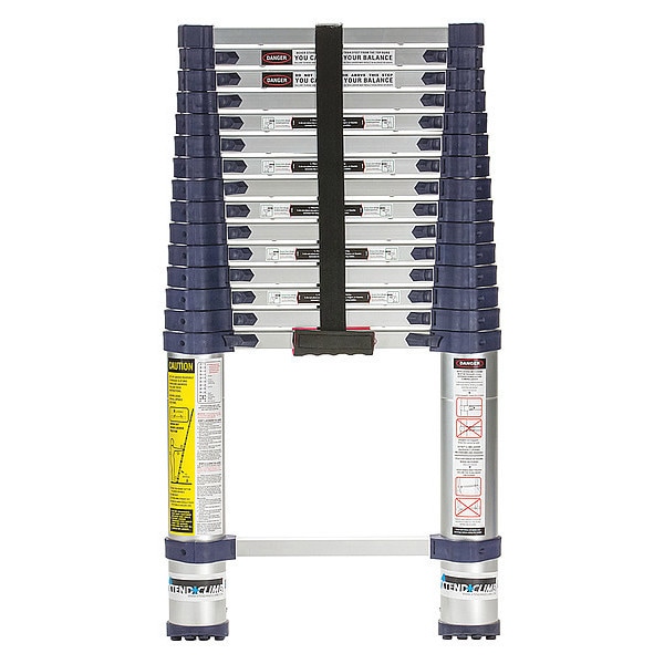 Xtend + Climb Aluminum Telescoping Extension Ladder, 250 lb Load ...