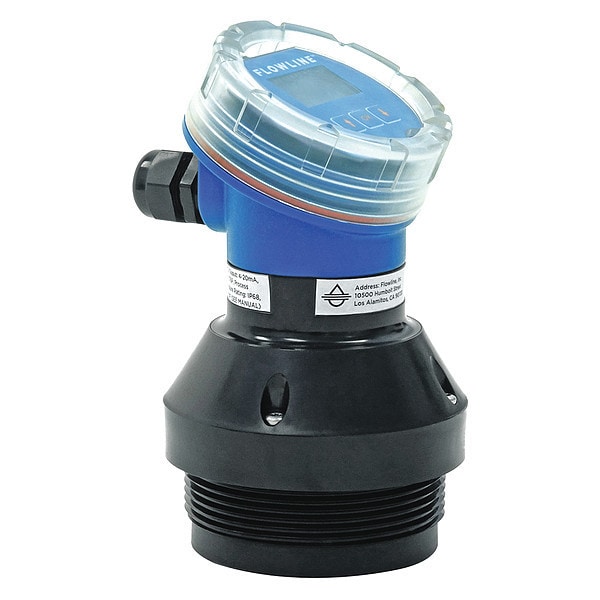 Flowline Reflective Ultrasonic Level Sensor, PVDF UG12-0001-01 | Zoro