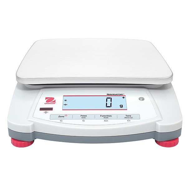 Ohaus Compact Bench Scale, Digital, 6200g Cap. 30456419 | Zoro