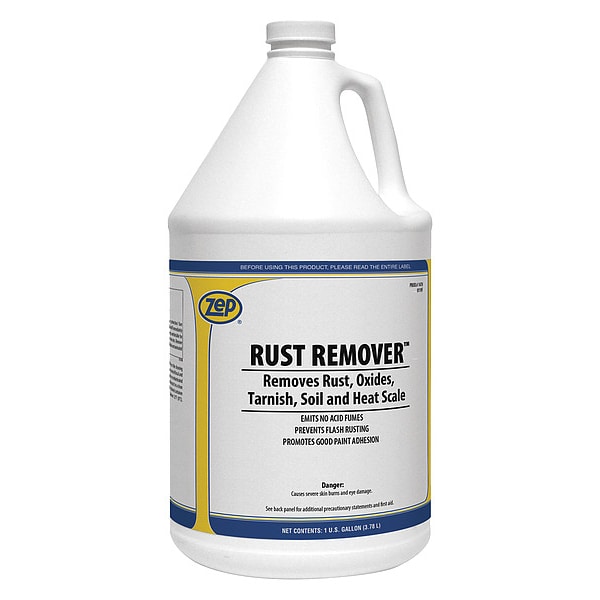 Zep Rust Remover, 1 gal, Jug, PK4 147024 | Zoro