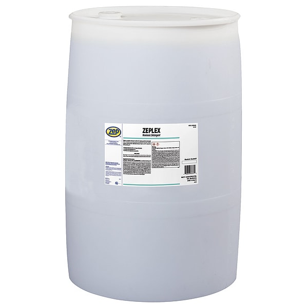 Zep High Efficiency Laundry Detergent Booster, 55 gal Drum, Liquid ...
