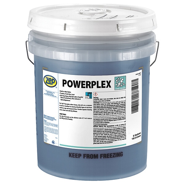 Zep High Efficiency Laundry Detergent, 5 gal Pail, Liquid ...