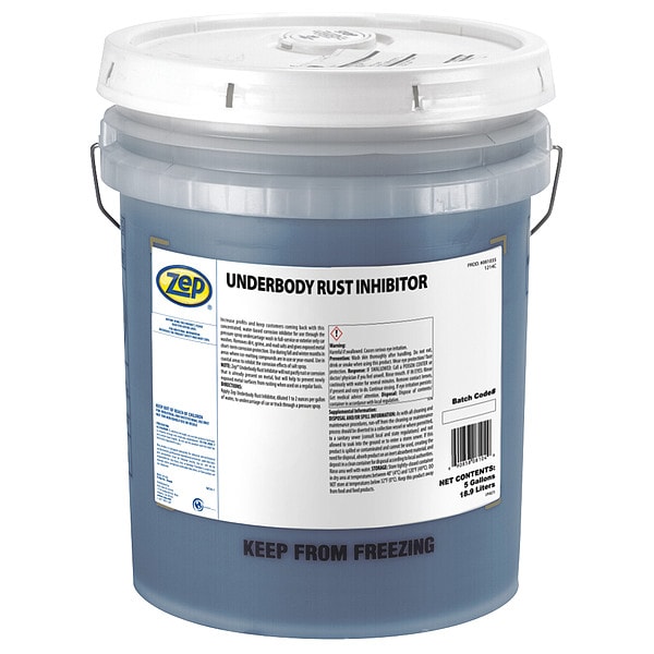 Zep Corrosion Inhibitor, Wet Film, 5 gal., Jug 81035 | Zoro