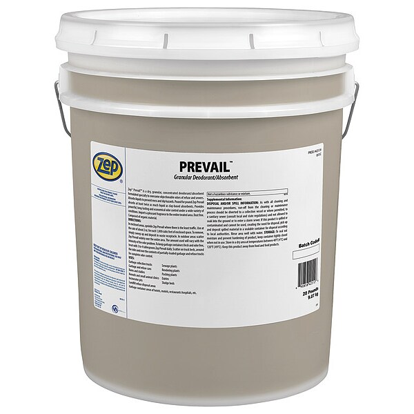 Zep Loose Absorbent, Oil-Based Liquids, 20 lb. 425134 | Zoro