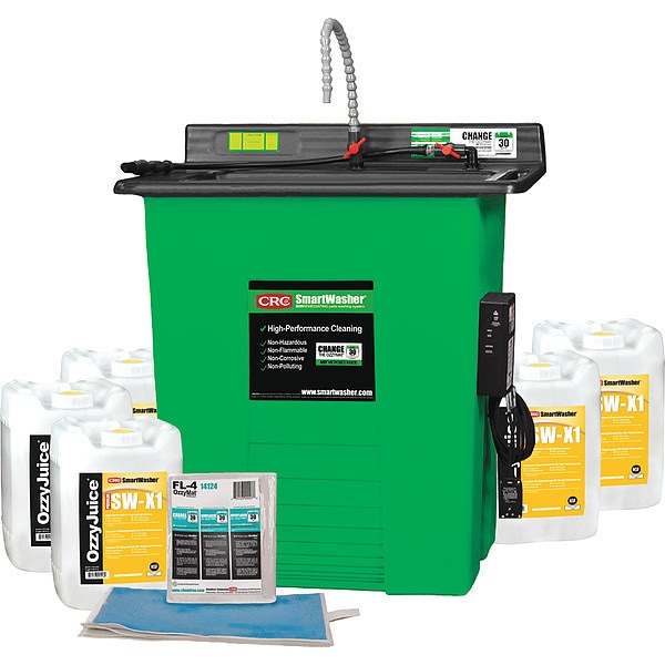 Smartwasher Parts Washer Kit, 25 gal. Tank Capacity 1751311 | Zoro