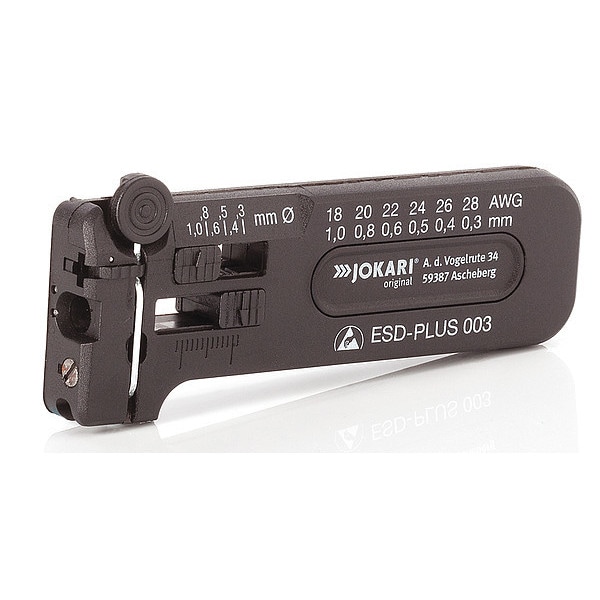 Jokari Stripping Tool, Esd Safe Micro, AWG 28-18 40029 | Zoro