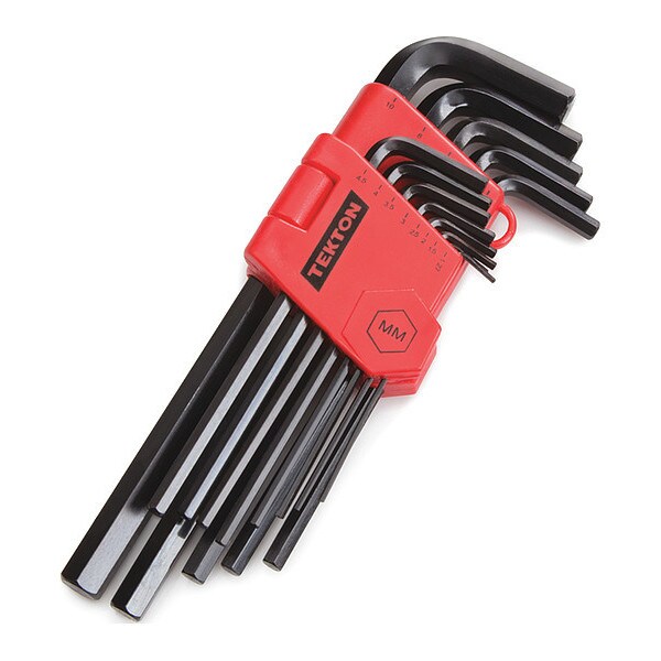 Tekton 13 Piece Metric L-Shaped, Hex Key Set 25242 | Zoro