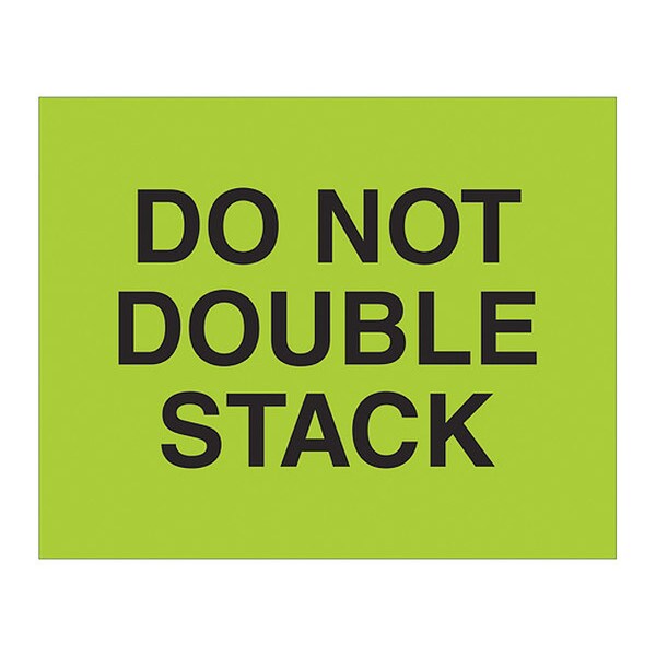 Tape Logic Tape Logic® Labels, "Do Not Double Stack", 8 x 10 ...