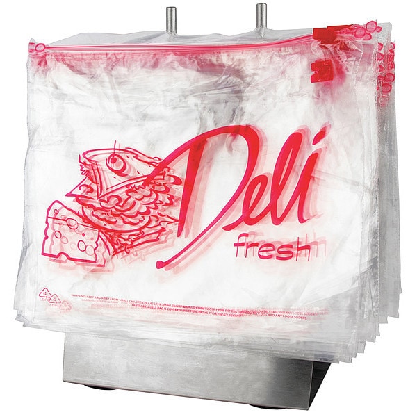 Reloc Slider Deli Bag, Slder Zip, 1.25mil, 10"x8", PK1000 SZTL ...