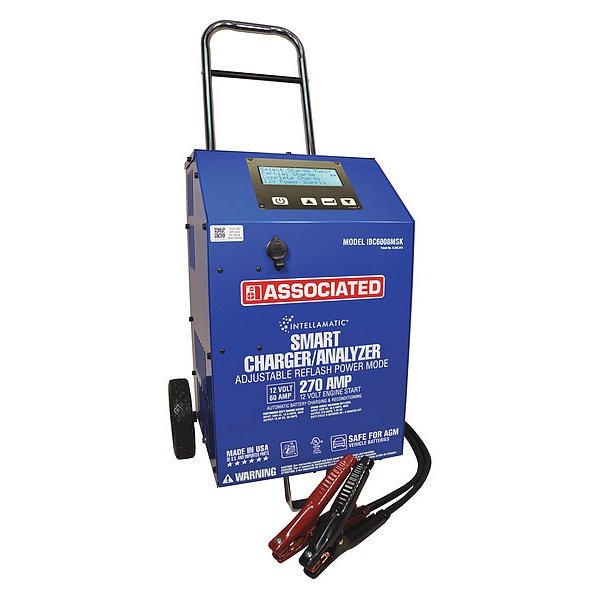 Associated Equipment Battery Charger, Output 10.8V, Input 12.2A ...