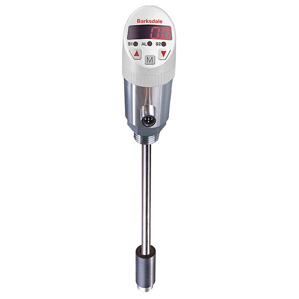 Barksdale Sanitary Level Sensor, 15/28VDC, Vertical BLS34CXM16.1Z | Zoro